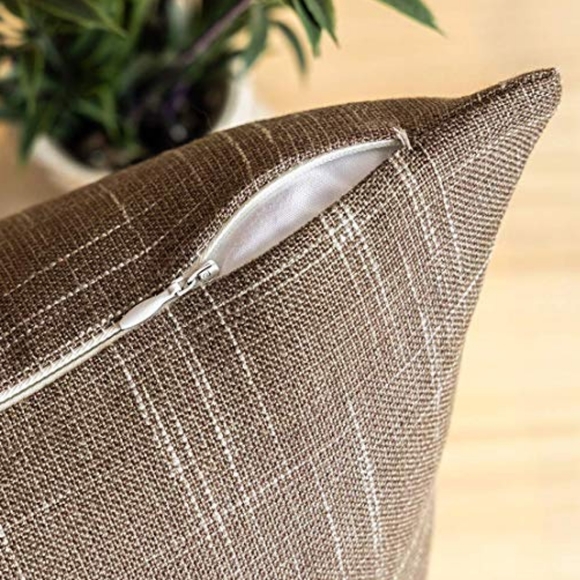 Accents | New Light Brown Linen Look Pillow 18x18 | Poshmark